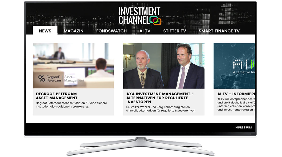 INVESTMENT CHANNEL – Der Sender für institutionelle Anleger und ...